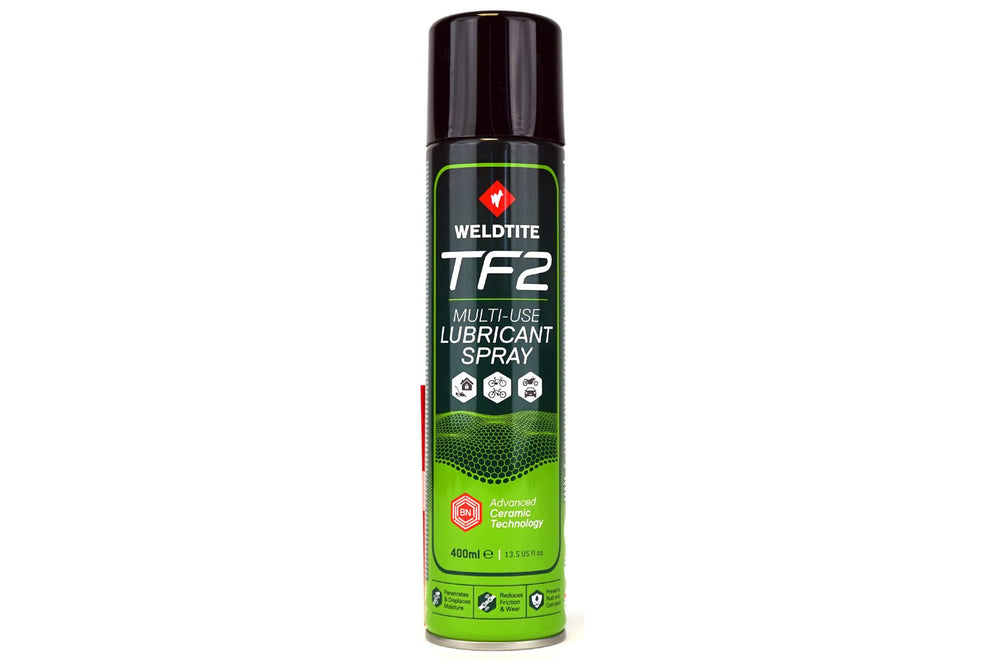 Weldtite TF2 Multi-Use Lubricant Spray - 400ml Can – Ross Cycles ...